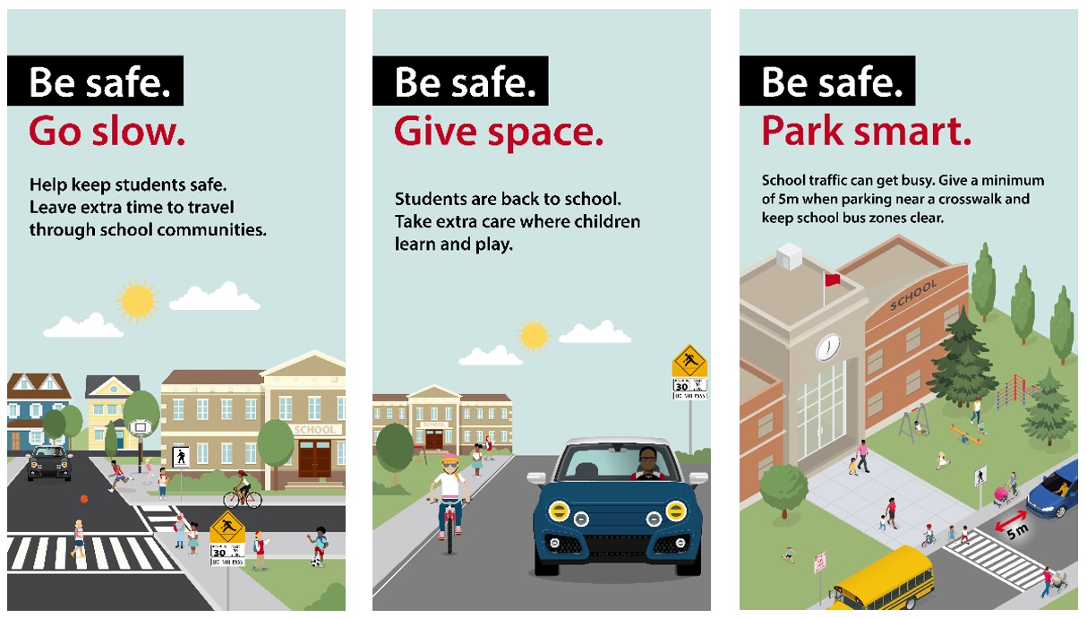 Be Safe. Watch Out. Park Smart.