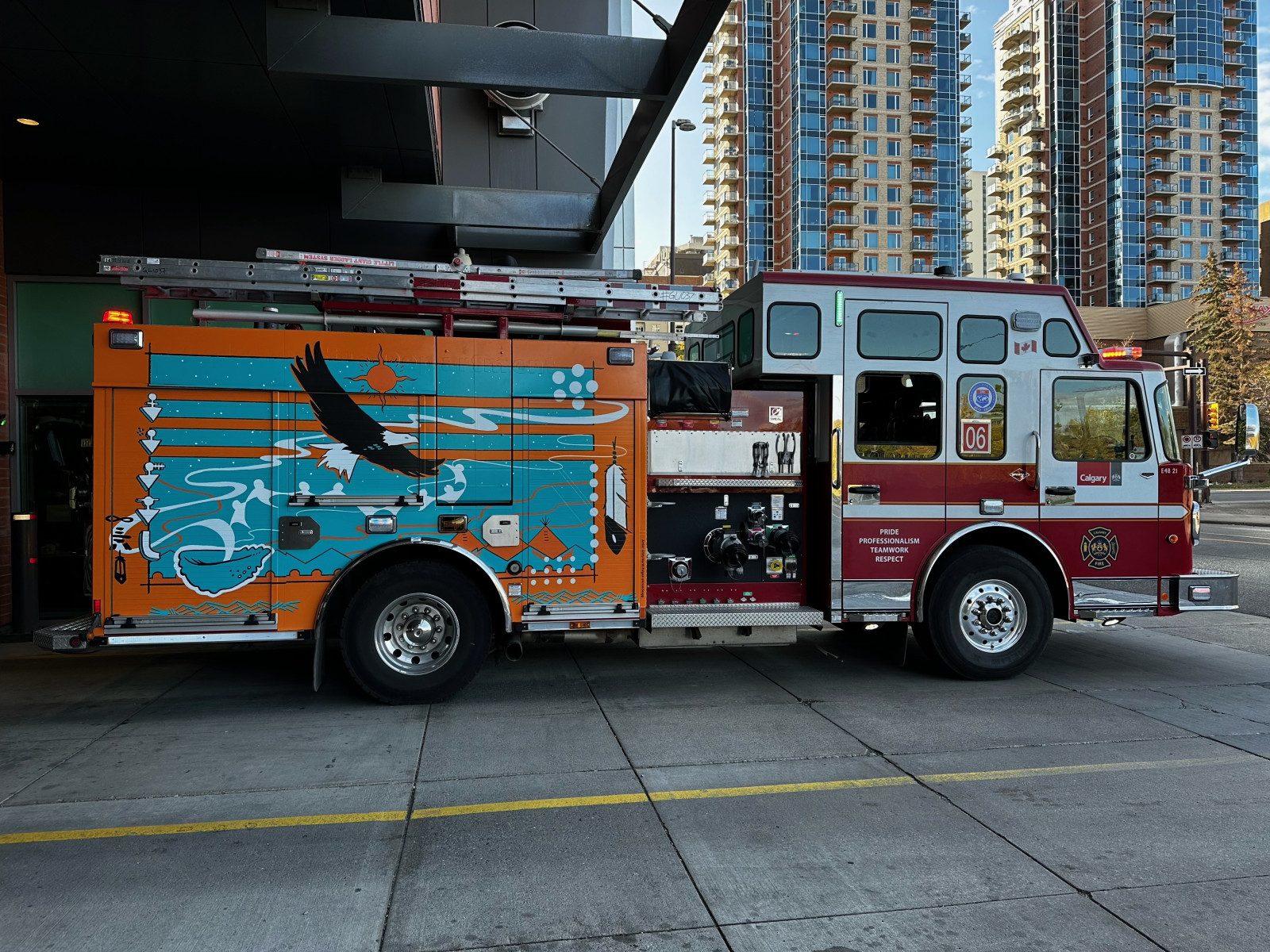The Calgary Fire Department launches inaugural Indigenous Firefighting Camp