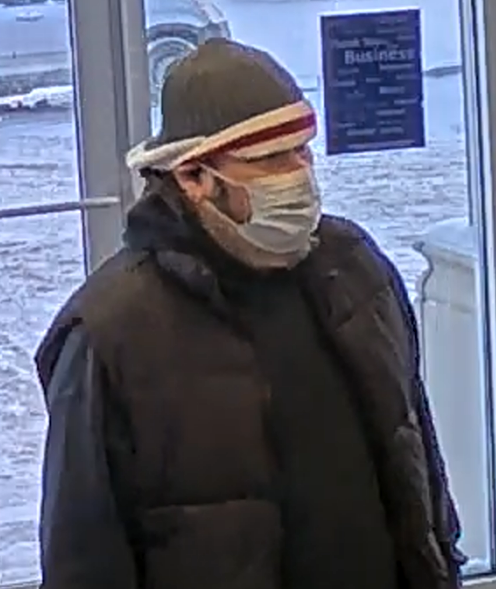 Police seek additional assistance to identify bank robbery suspect