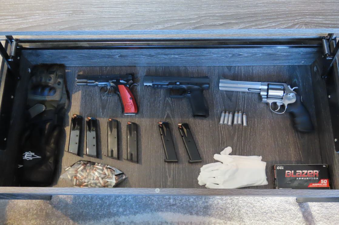 Police seize firearms, ammunition and drugs after investigation
