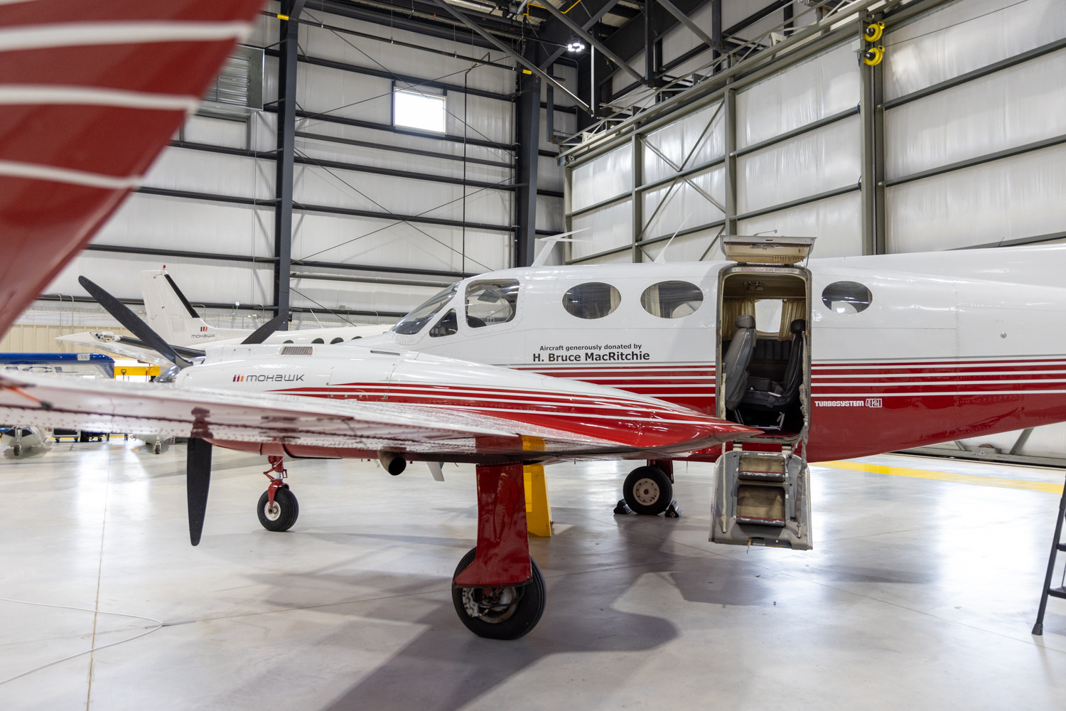Canadian aviation legend’s gift helps Mohawk aviation students excel