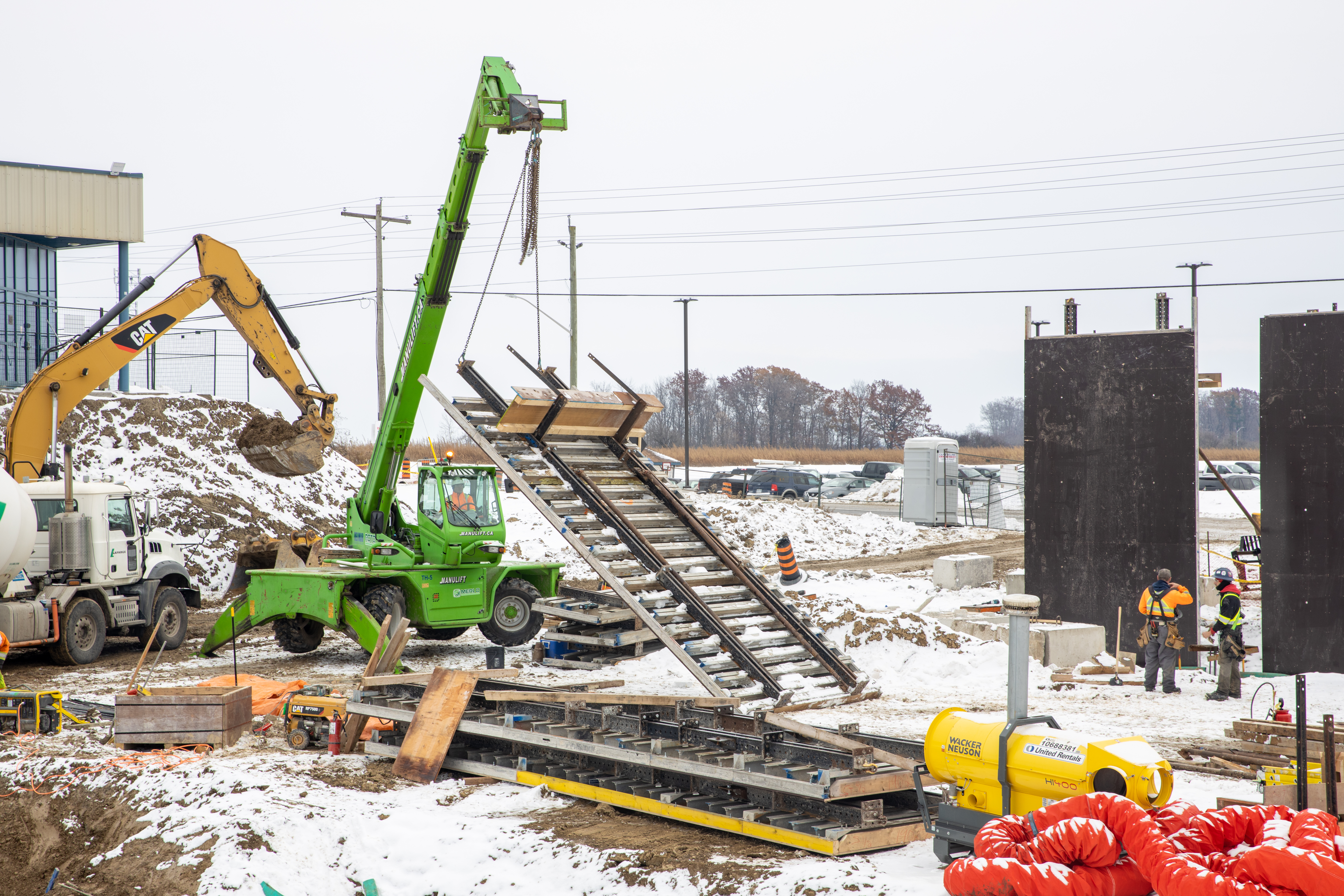 Construction begins at Mohawk's new airport campus