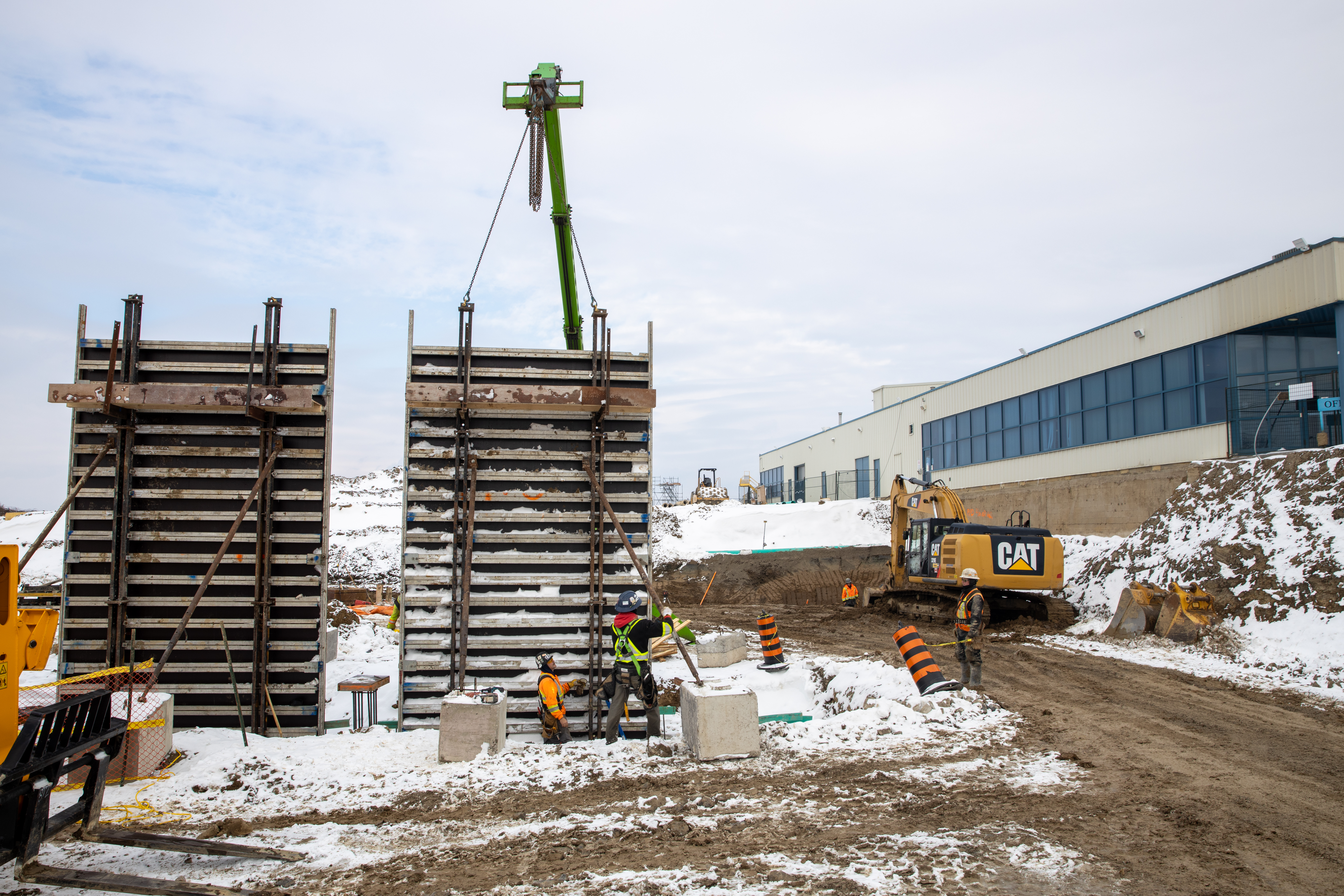 Construction begins at Mohawk's new airport campus