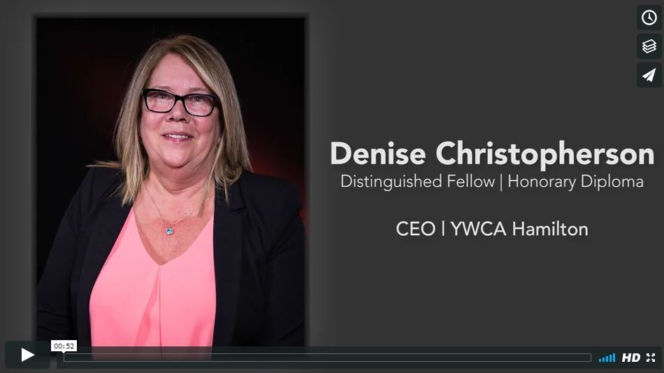 Denise Christopherson, Distinguished Fellow - Honorary Diploma