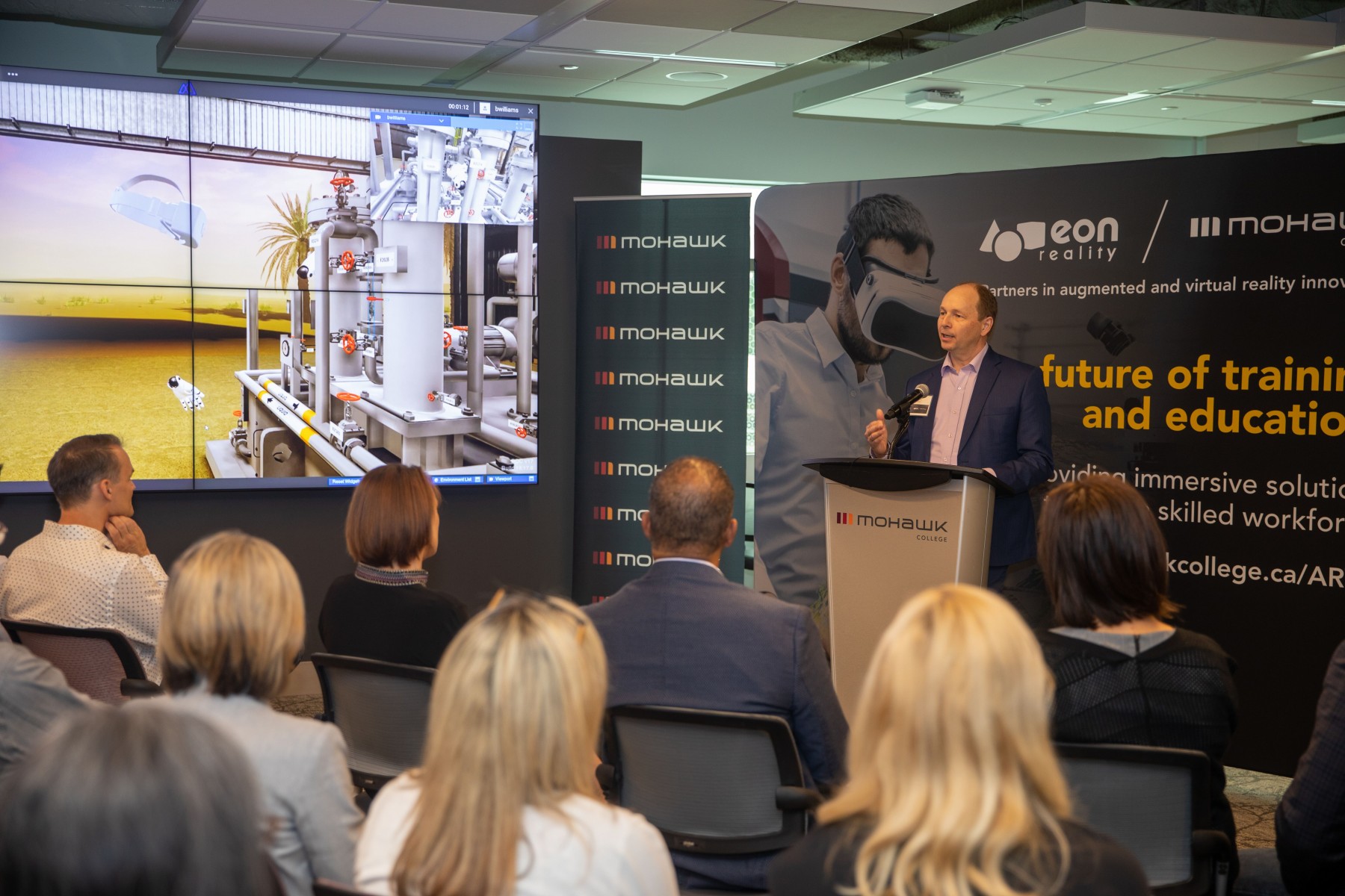 Mohawk College AVR lab opening - In The News