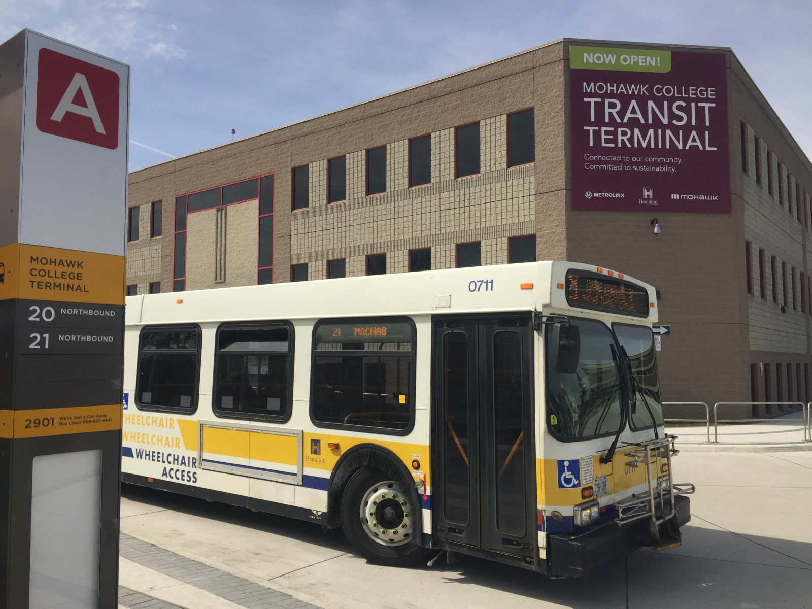 Media Release: New HSR Transit Terminal Officially Opens at Mohawk ...