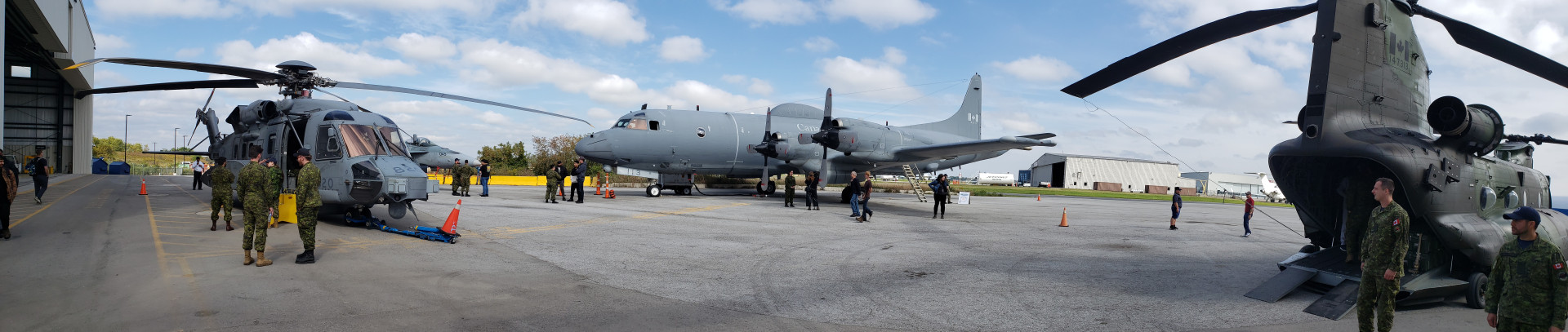 RCAF aircraft visit Mohawk College’s aviation students - In the news