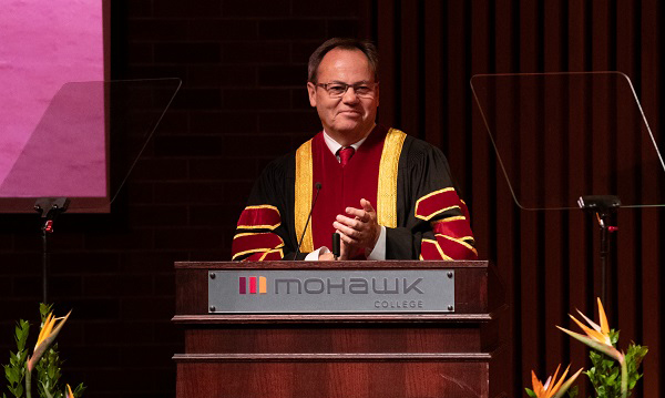 Ron McKerlie term renewed as Mohawk College president