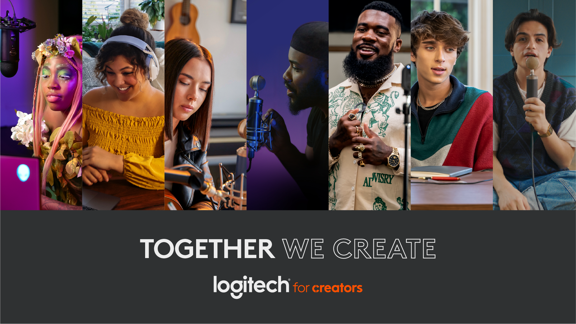Logitech For Creators Launches New Platform ‘Together We Create’
