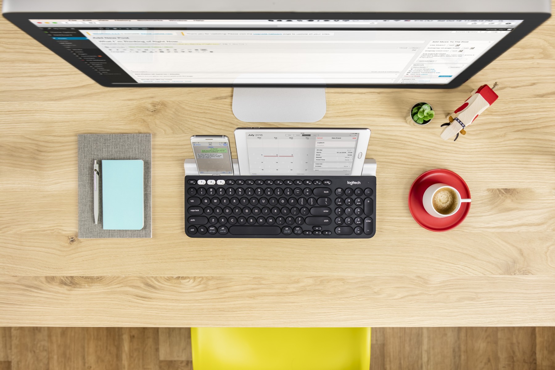 Le Logitech K780 Multi-Device : un même clavier pour différents appareils