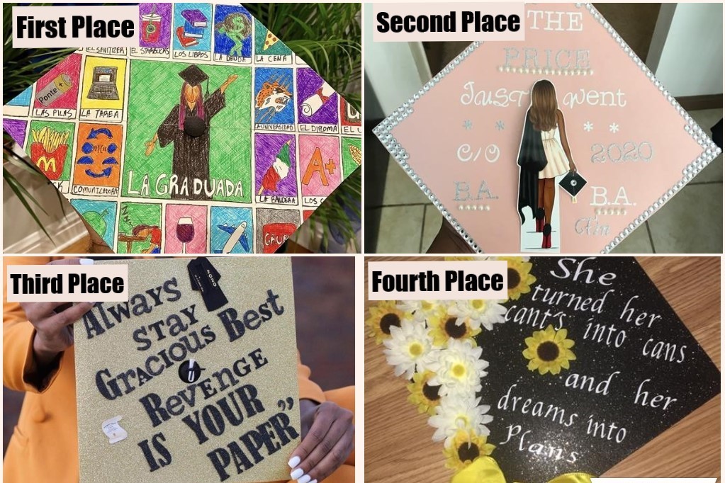 Graduation Cap Design Contest Winners