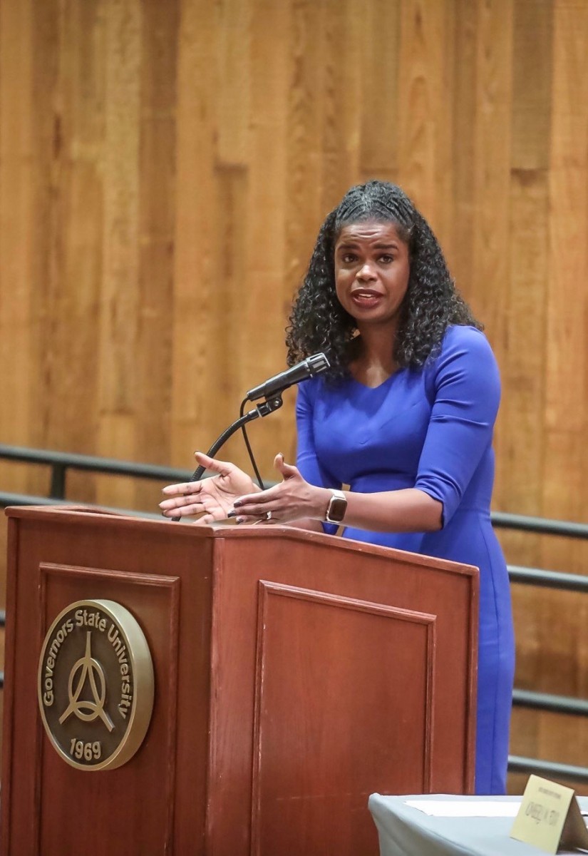 State's Attorney Kim Foxx talks Criminal Justice Reform at Governors State