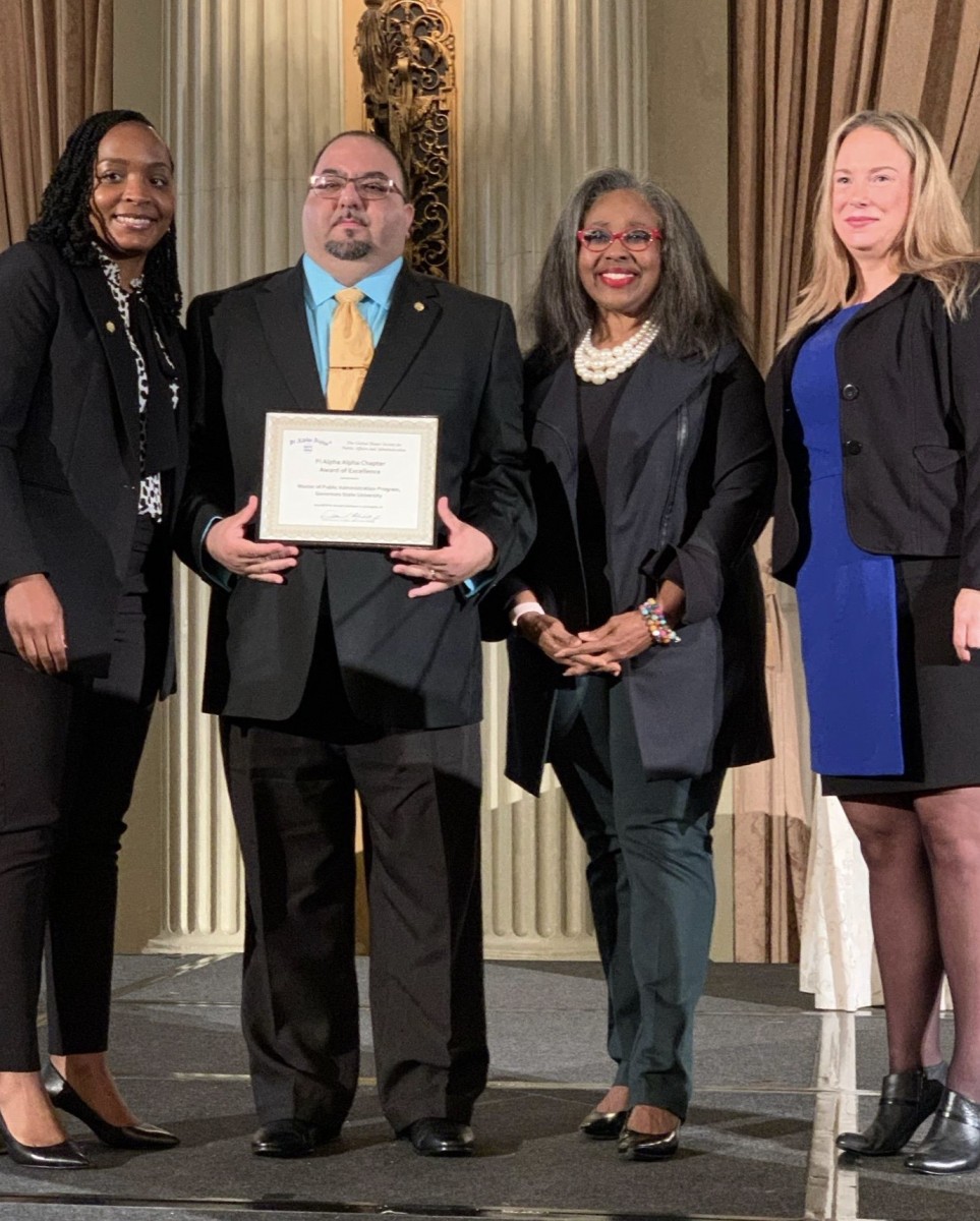 Pi Alpha Alpha Receives National Chapter of Excellence Award