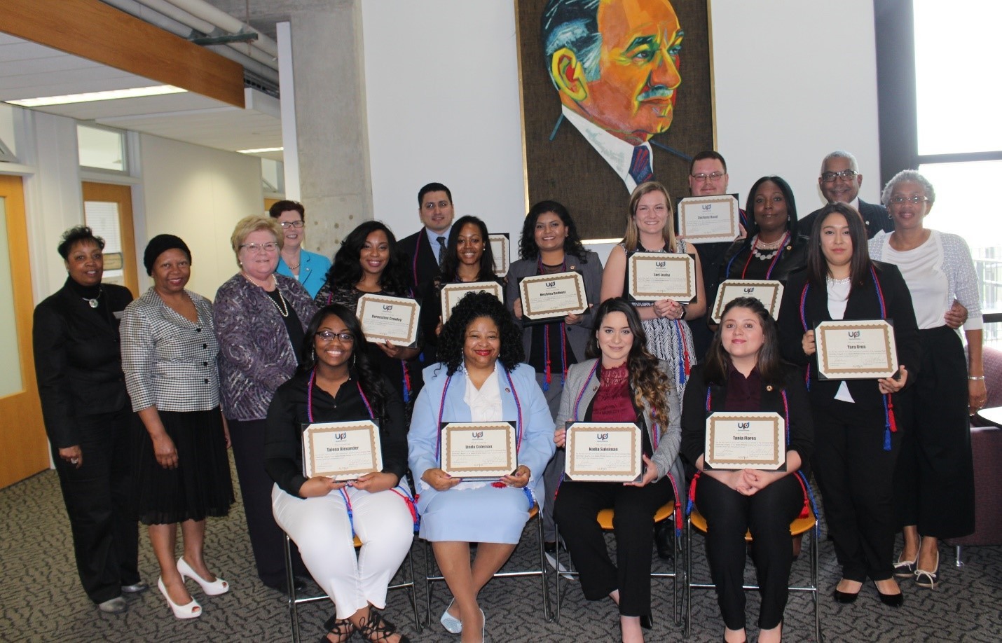 Congratulations to the New Upsilon Phi Delta Chapter Inductees