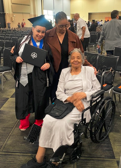 One of GSU's first alums celebrates granddaughter's accomplishment