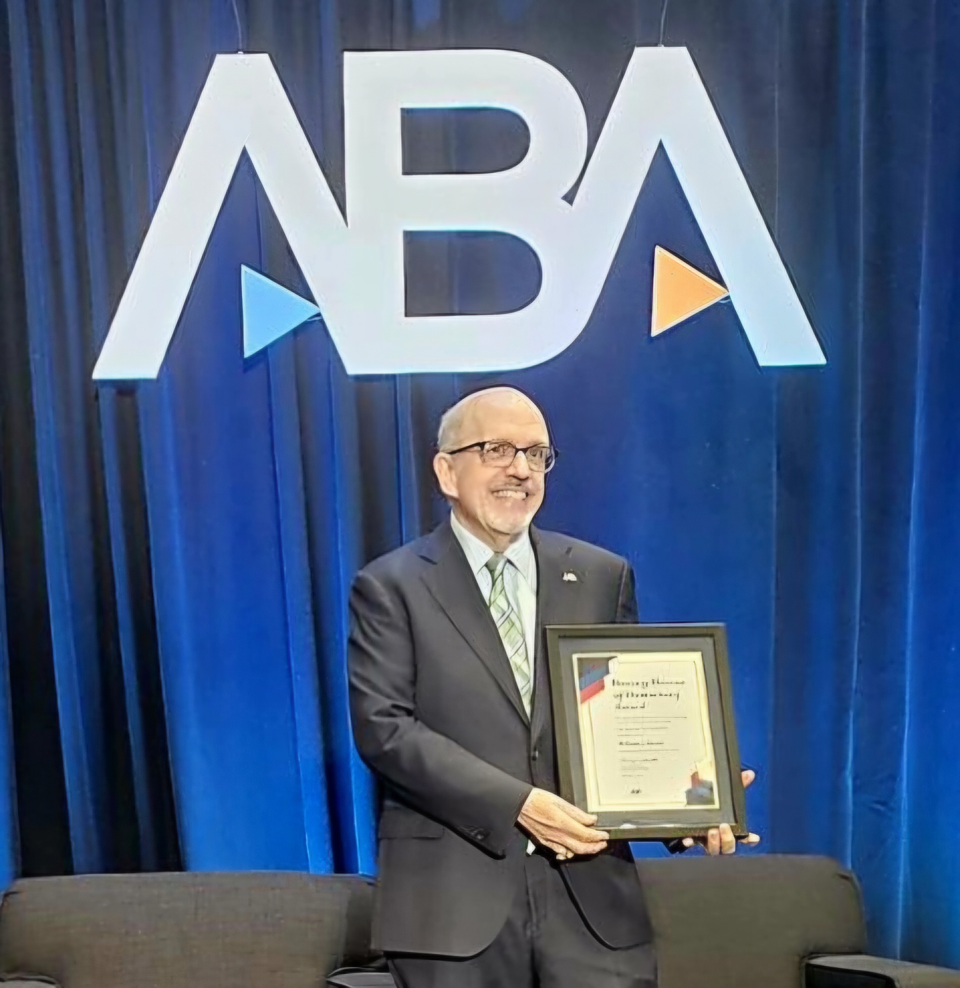 Professor Kresse honored with Unsung Heroes of Democracy Award