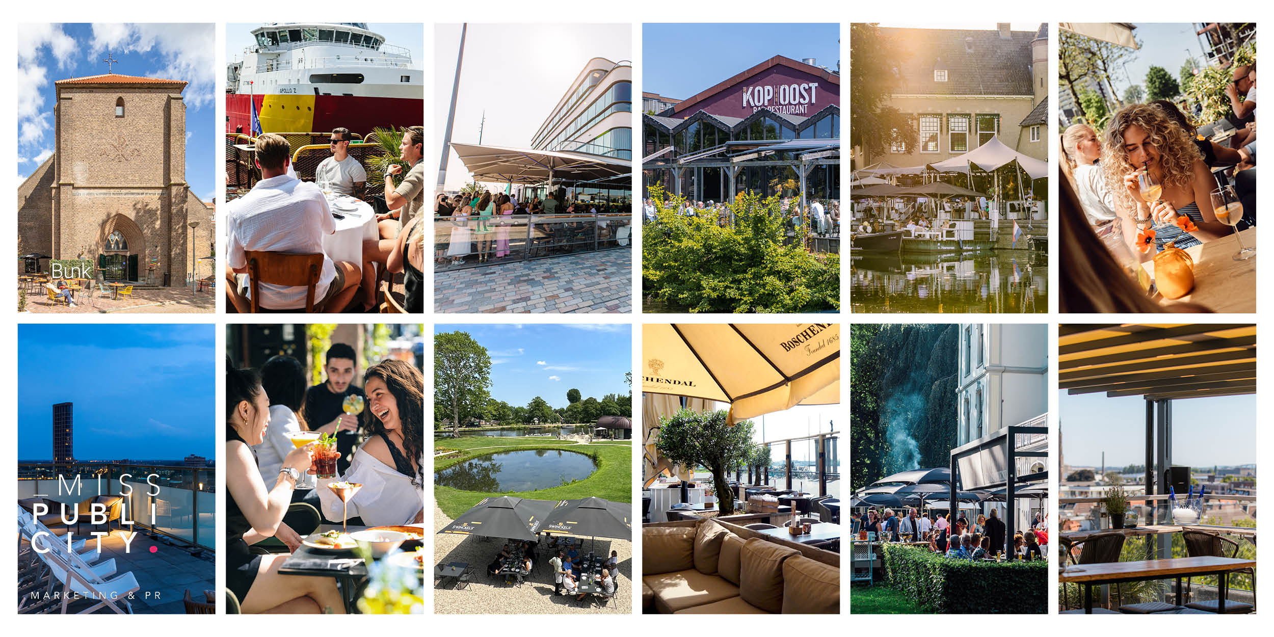 Het terras seizoen is geopend