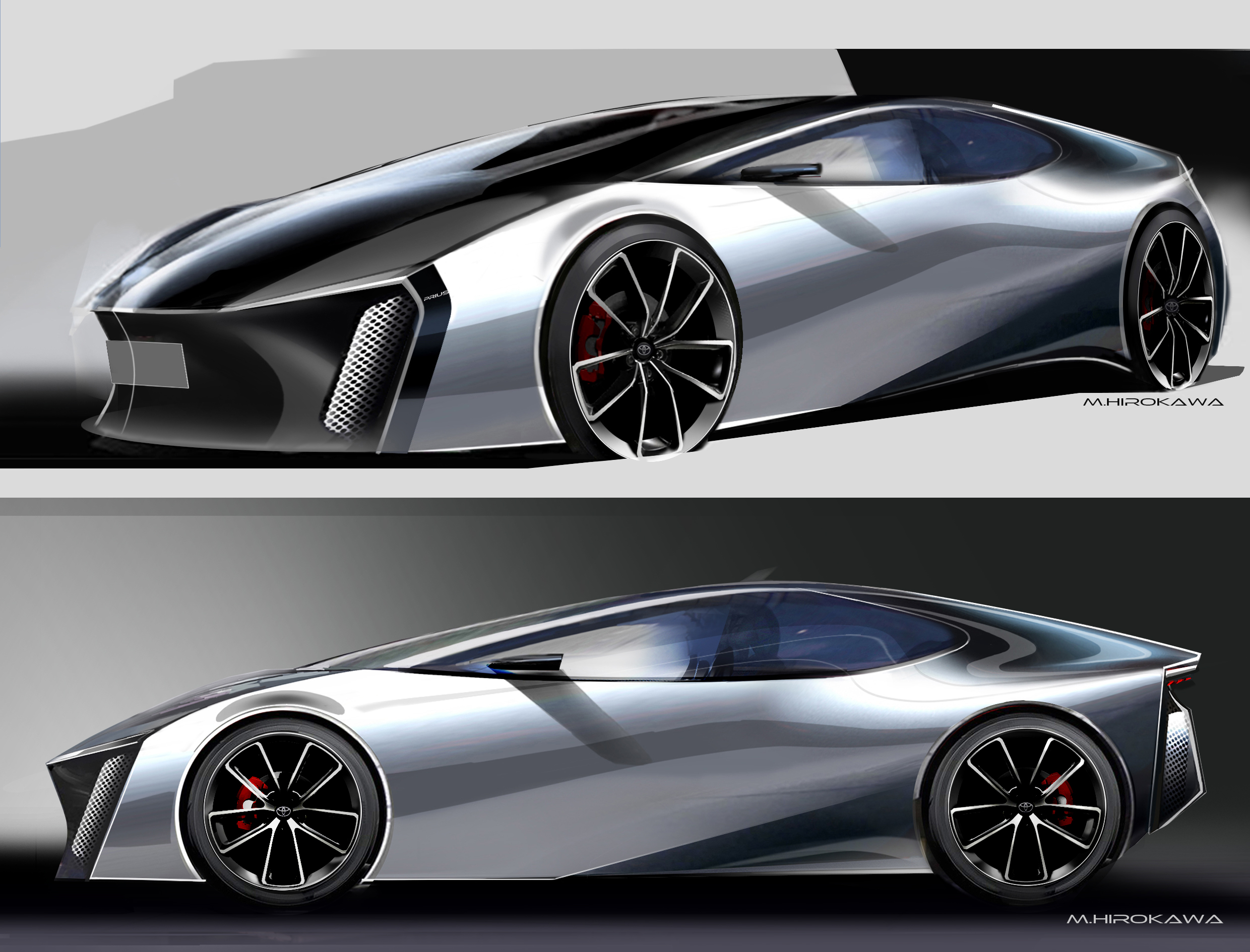 Nouvelle Toyota Prius hybride rechargeable