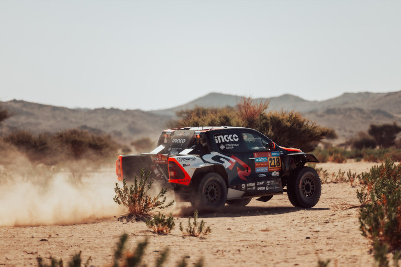 Quintero/Zenz wins Dakar Stage 1 for TOYOTA GAZOO Racing