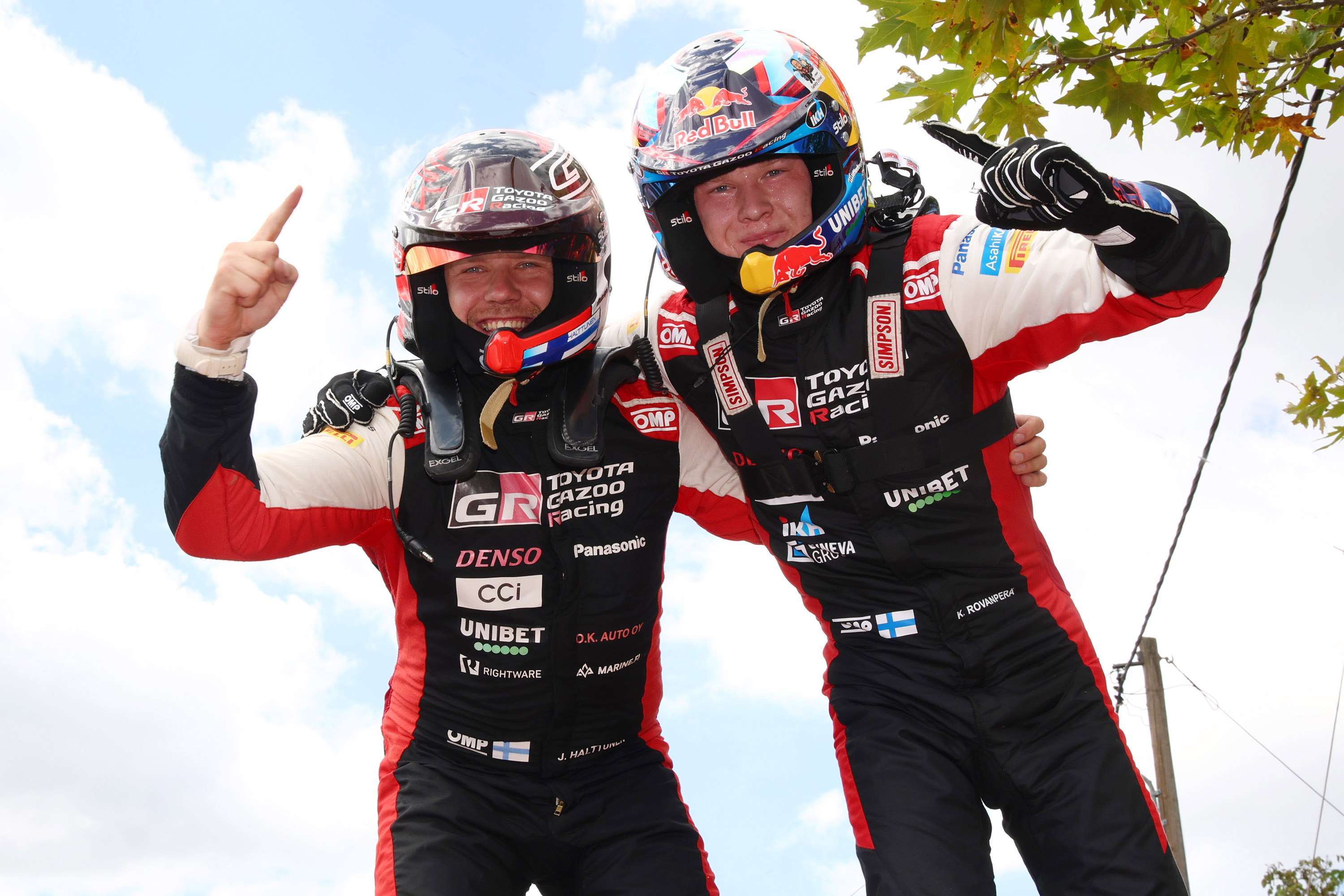 Rally Acrópolis: doblete para el equipo TOYOTA GAZOO Racing