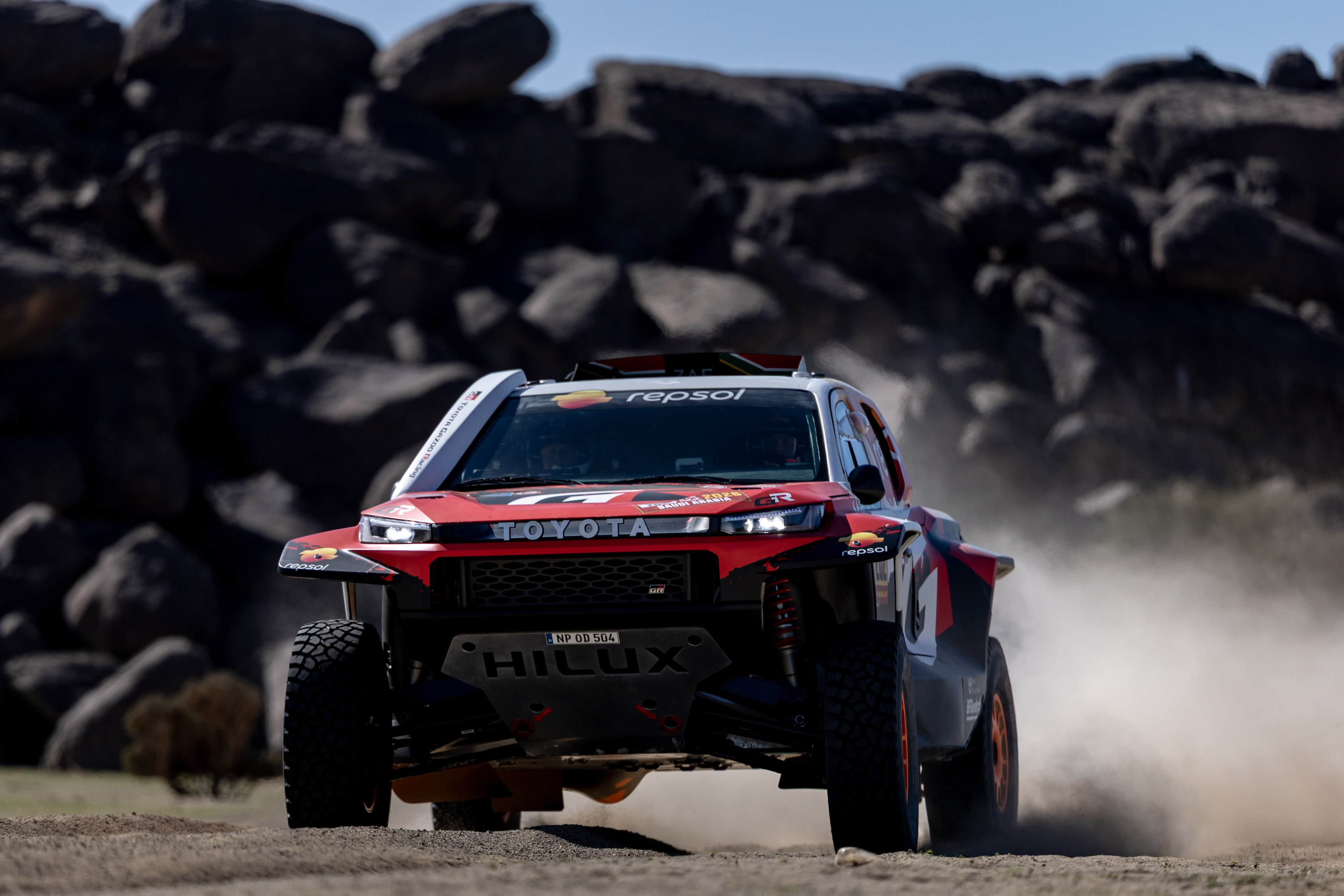 Dakar Rally challenge begins for TOYOTA GAZOO Racing W2RC with Prologue