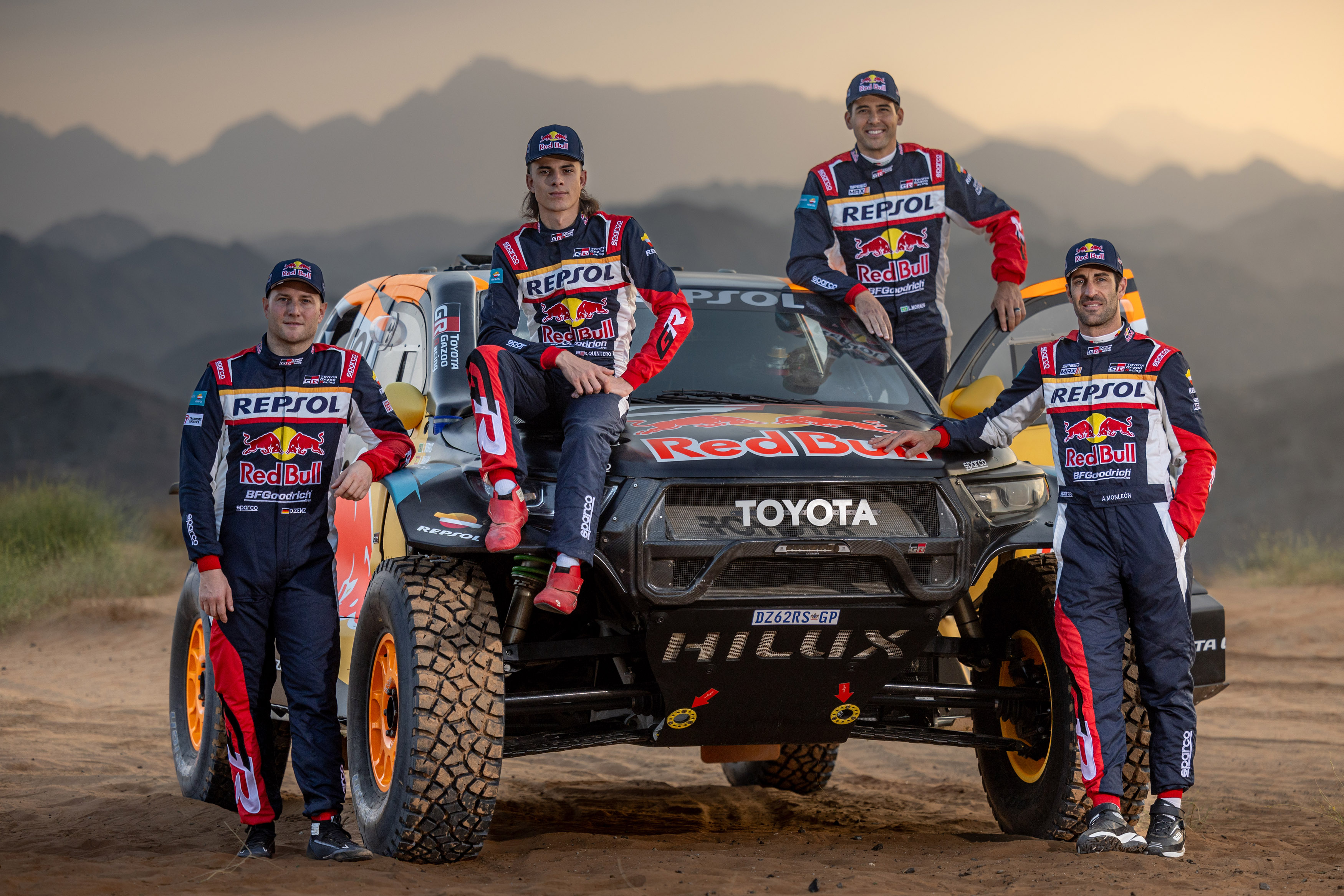 TOYOTA GAZOO Racing prêt pour le Dakar 2025