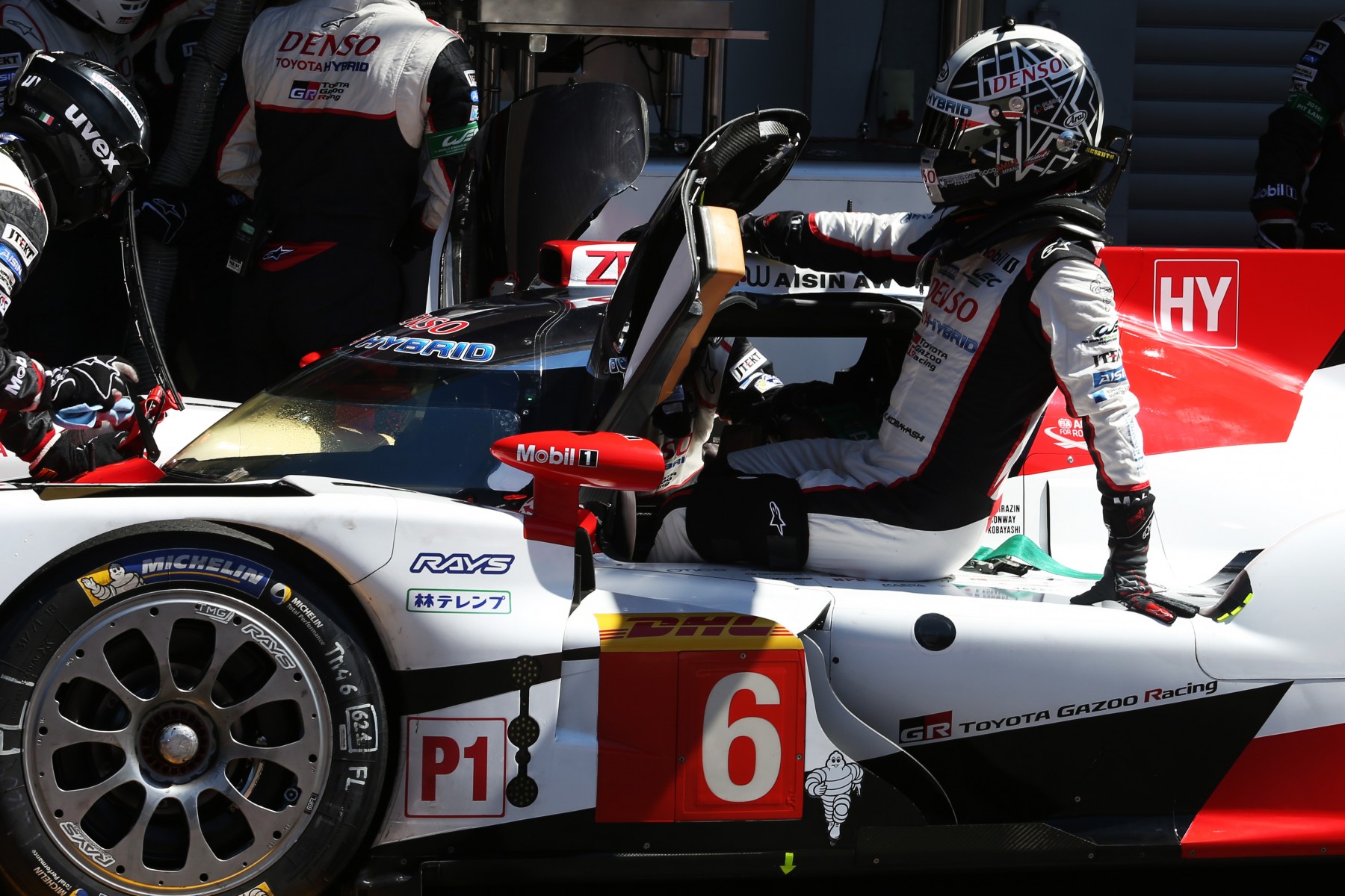 POSITIVE PRACTICE FOR TOYOTA GAZOO RACING