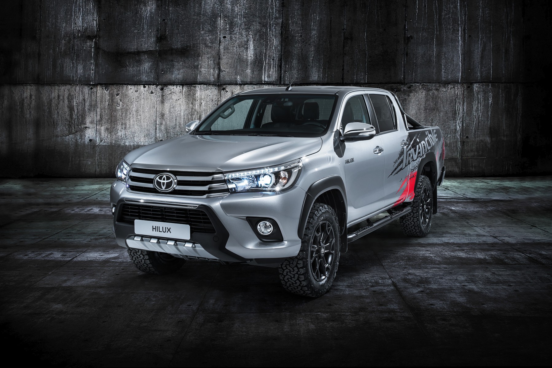Hilux 'Invincible 50' show car at the 2017 Frankfurt Motor Show