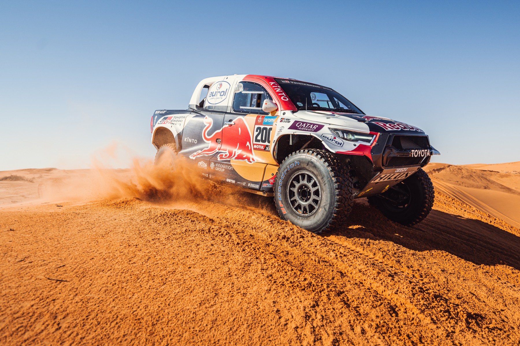 Second stage win for TOYOTA GAZOO Racing at DAKAR 2023