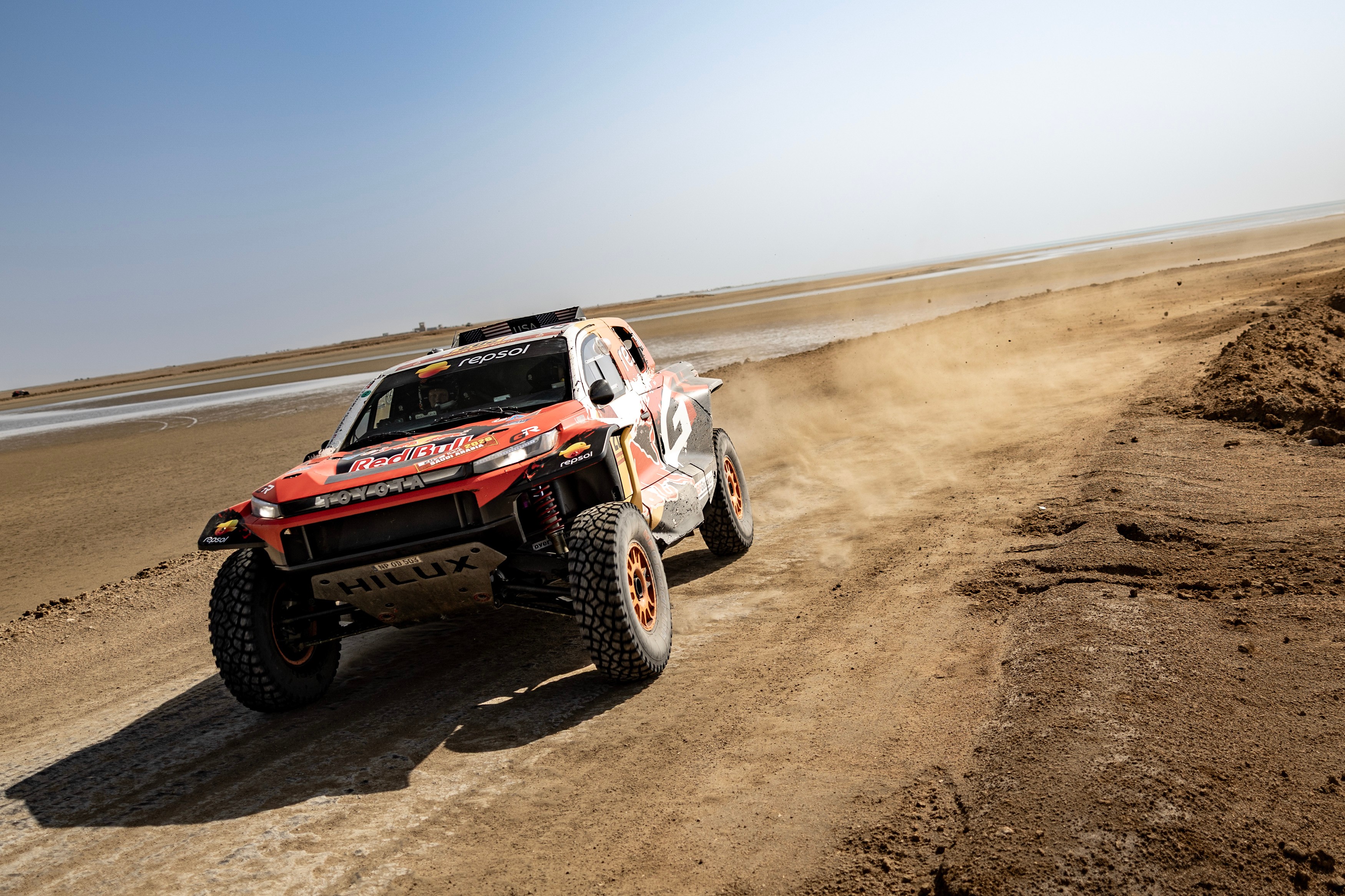 TOYOTA GAZOO Racing W2RC reaches Dakar Rally finish line