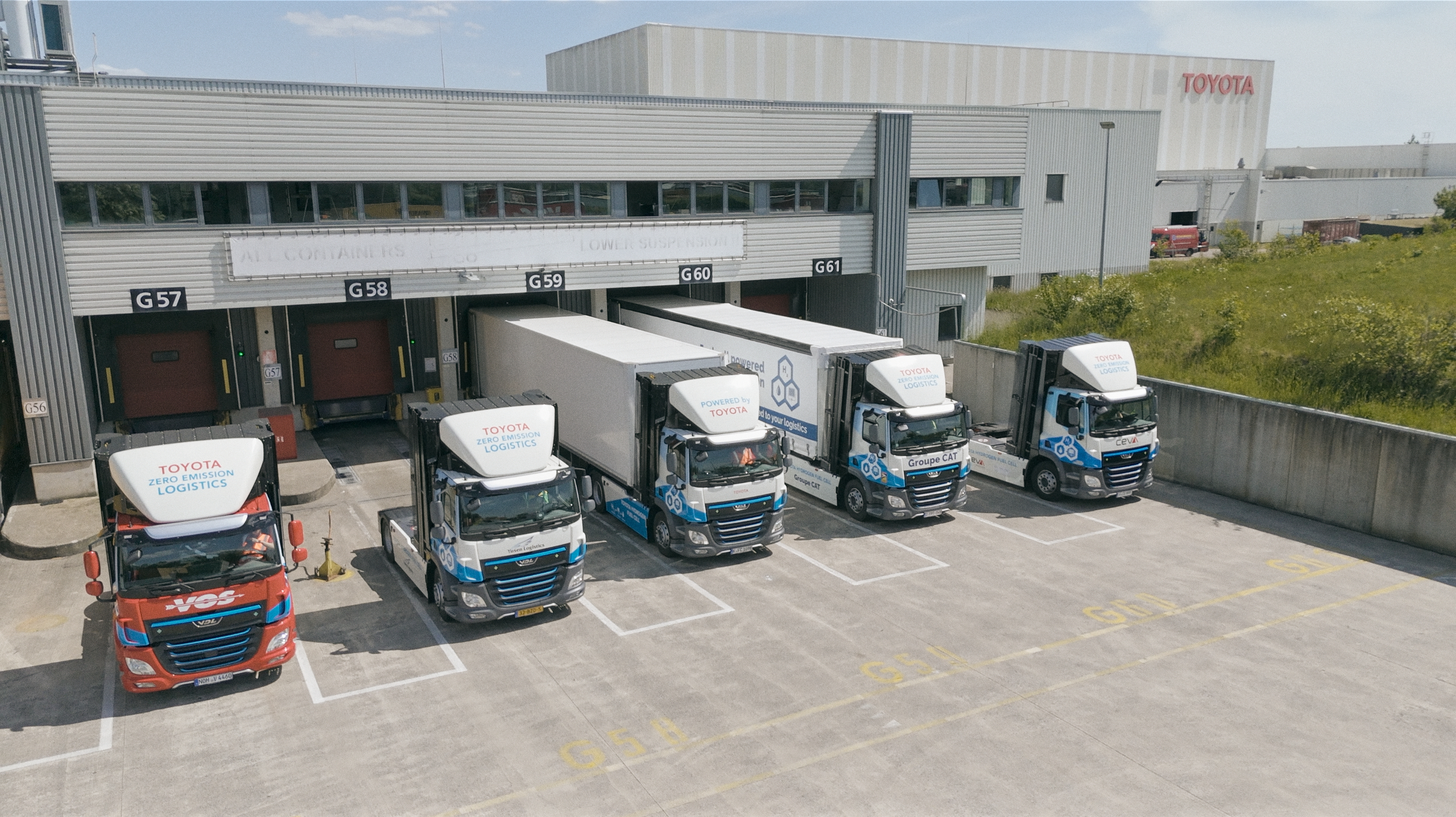 Toyota Motor Europe starts zero tailpipe emissions logistics with fuel ...