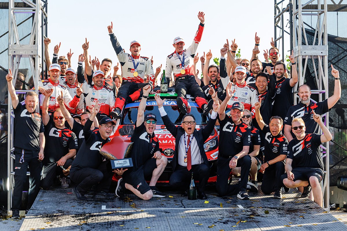 Elfyn Evans se convierte en emperador en el Rally de Japón y lidera un ...