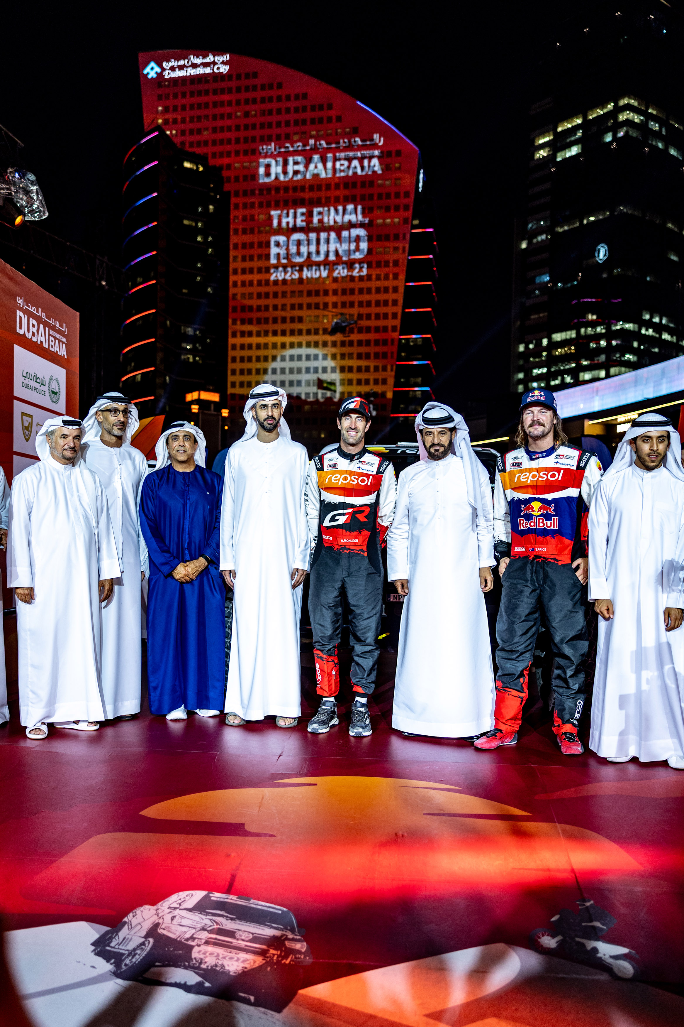 Dubai International Baja: Double podium for TOYOTA GAZOO Racing W2RC