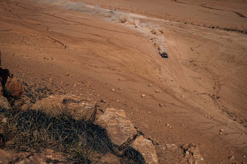 TOYOTA GAZOO Racing W2RC in the Hunt After Stage 1 in Morocco
