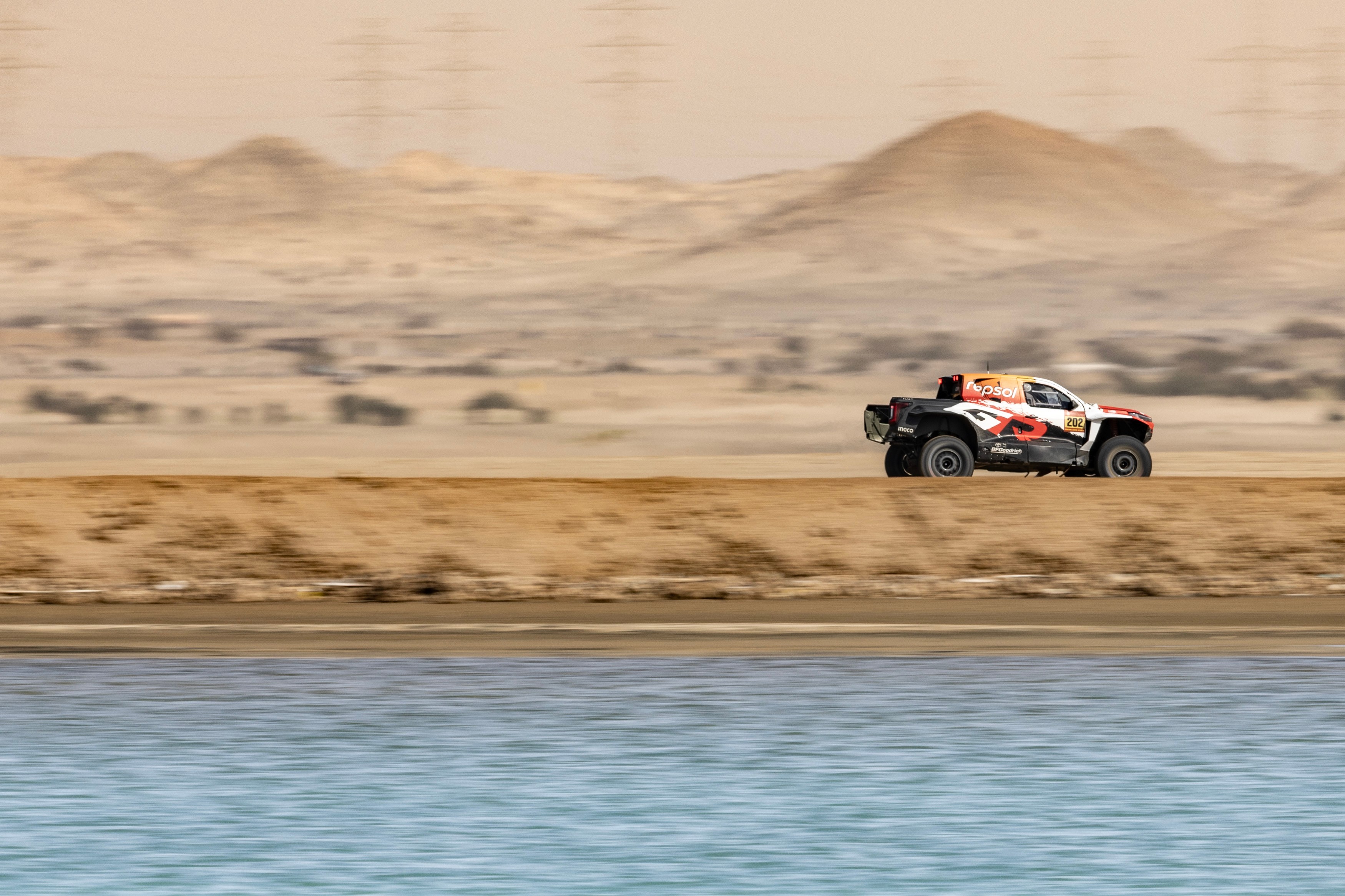TOYOTA GAZOO Racing W2RC reaches Dakar Rally finish line