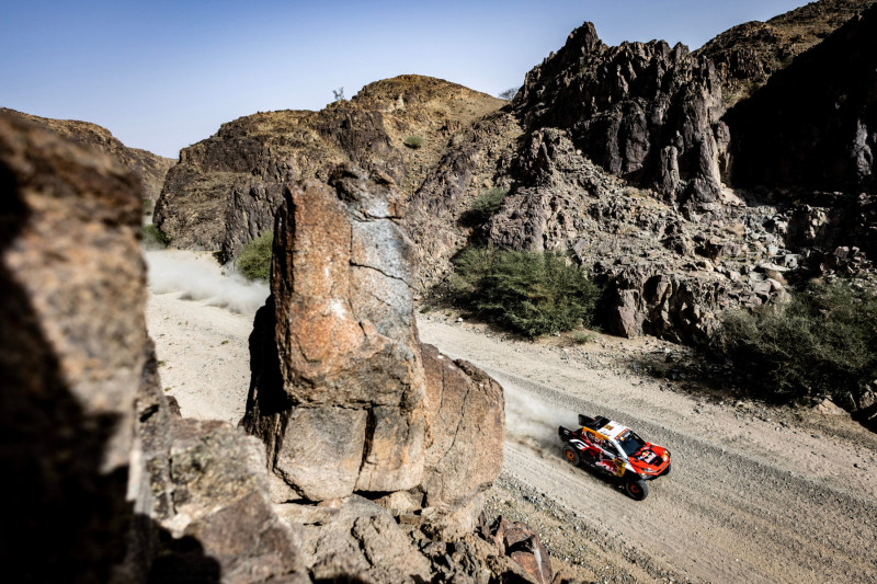 TOYOTA GAZOO Racing W2RC nears Dakar Rally finish line with Stage 12