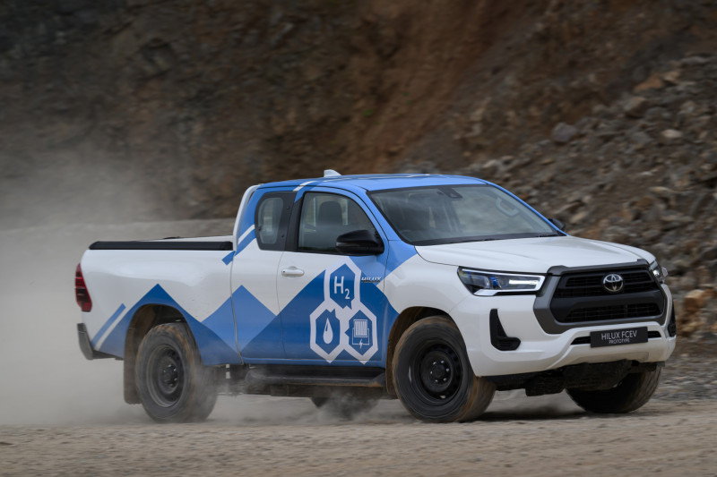 Hydrogen Fuel Cell Hilux project reaches demonstration phase