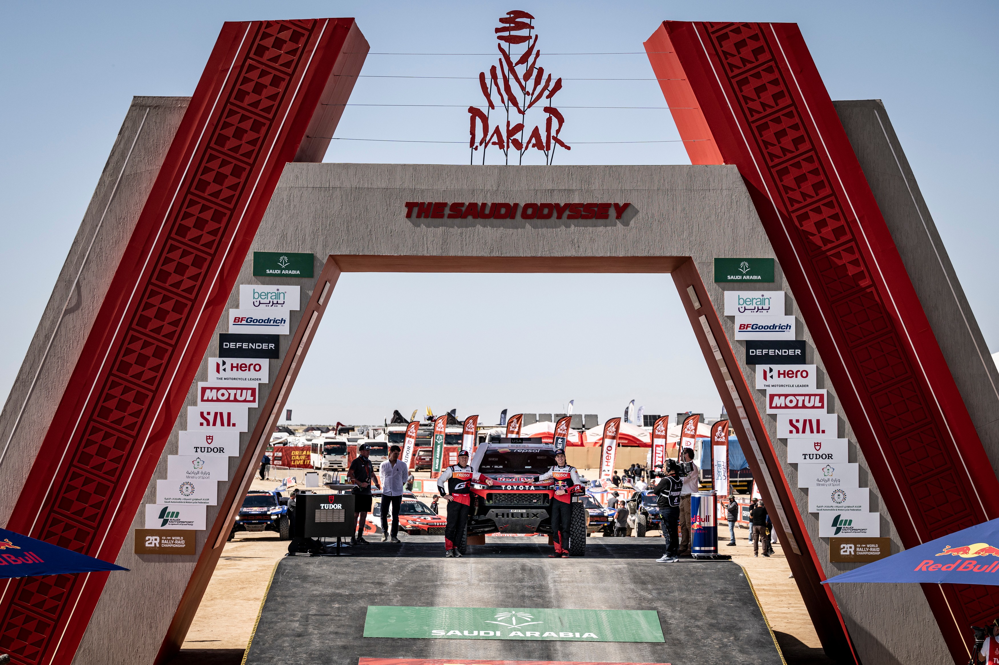 Caution prevails for TOYOTA GAZOO Racing W2RC on Dakar Rally Stage 1