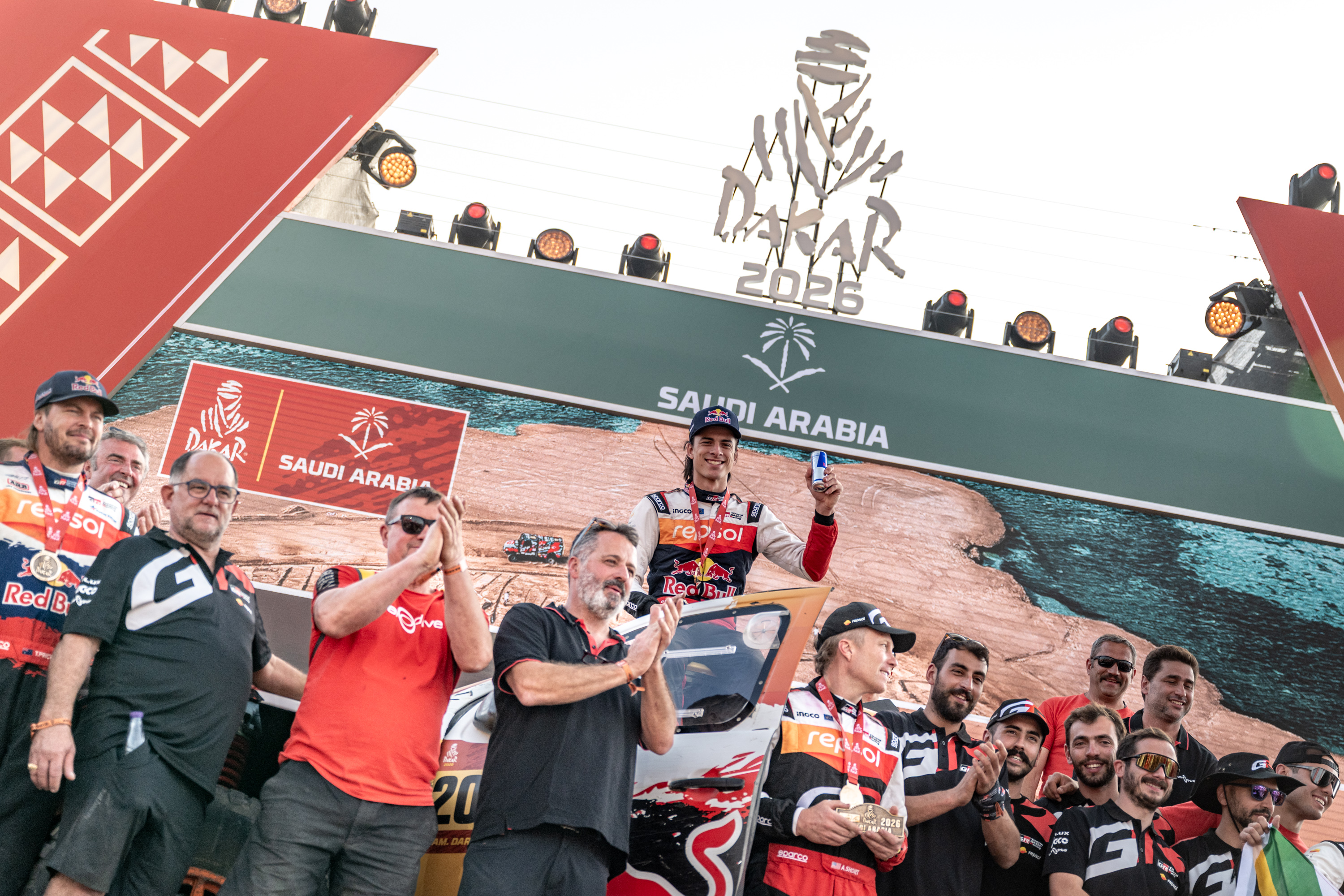 TOYOTA GAZOO Racing W2RC reaches Dakar Rally finish line