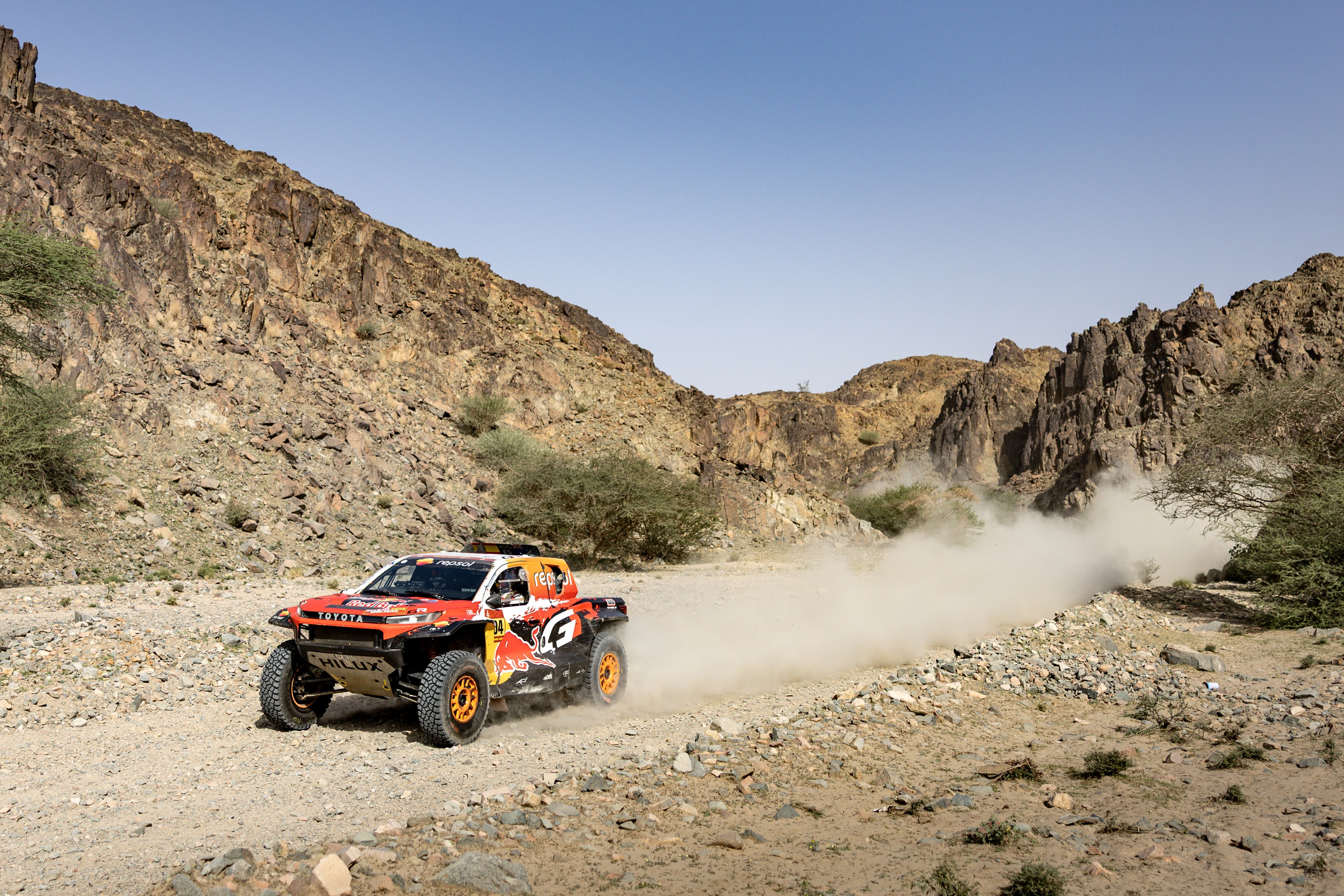 TOYOTA GAZOO Racing W2RC nears Dakar Rally finish line with Stage 12