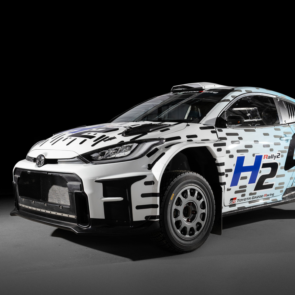 TOYOTA GAZOO Racing debuts hydrogen Rally2 car at Rally Finland