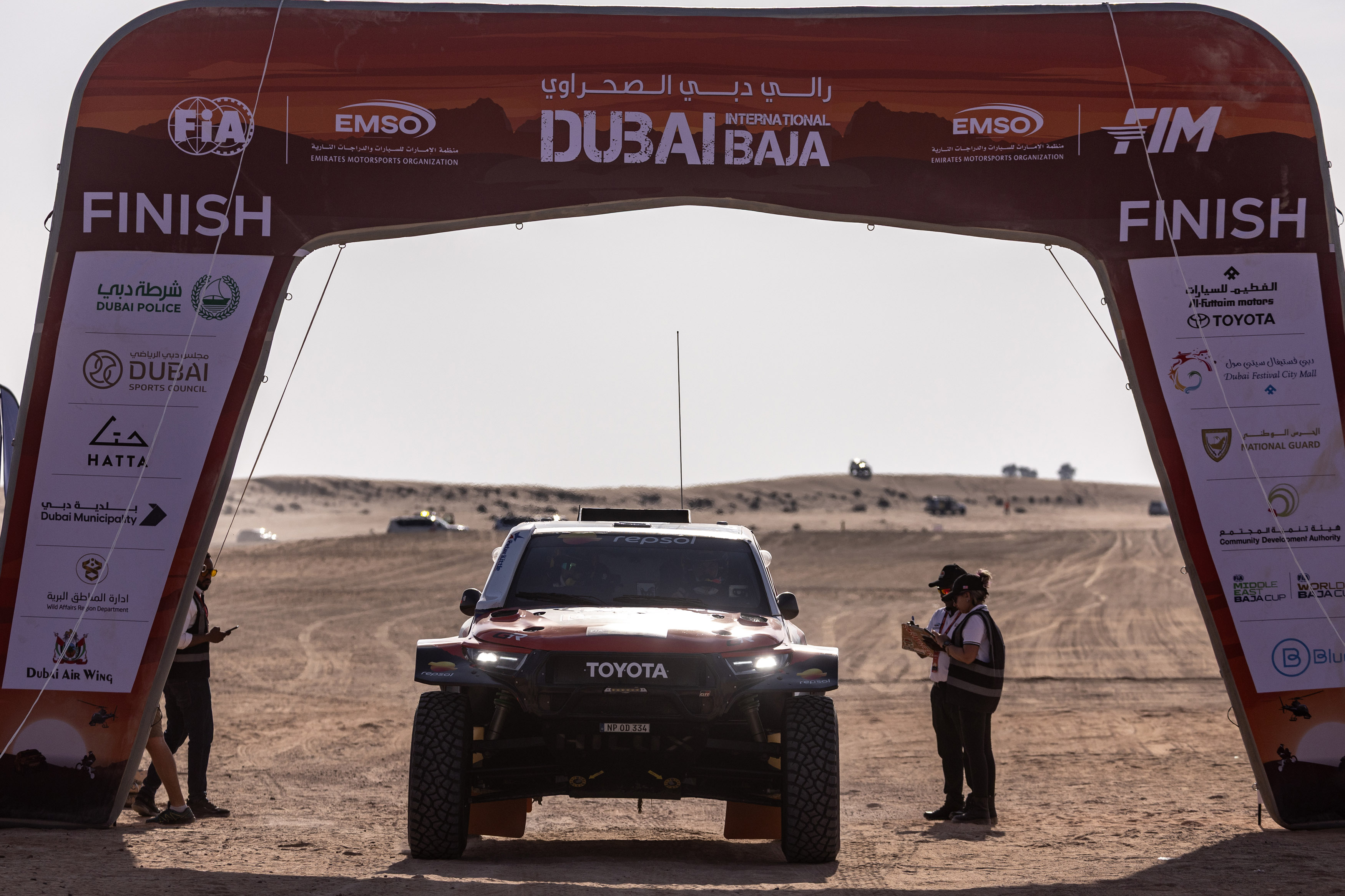 Dubai International Baja: Double podium for TOYOTA GAZOO Racing W2RC