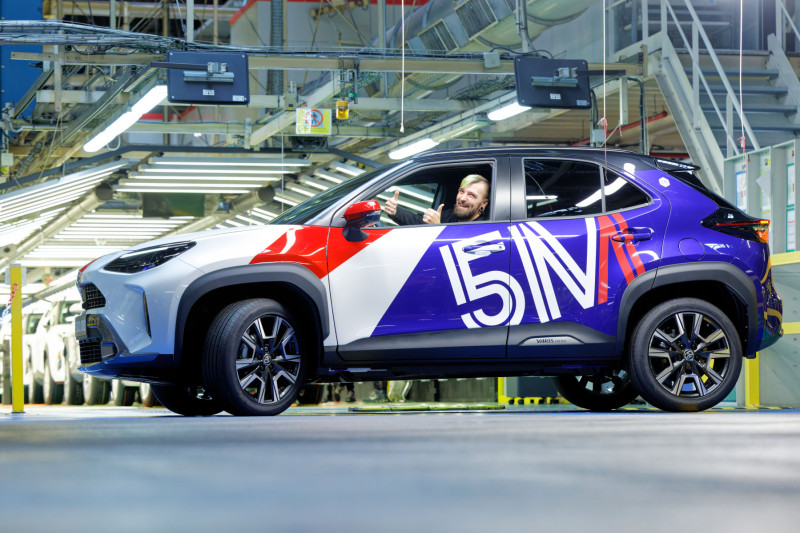 Toyota passes 5 million production milestone in France