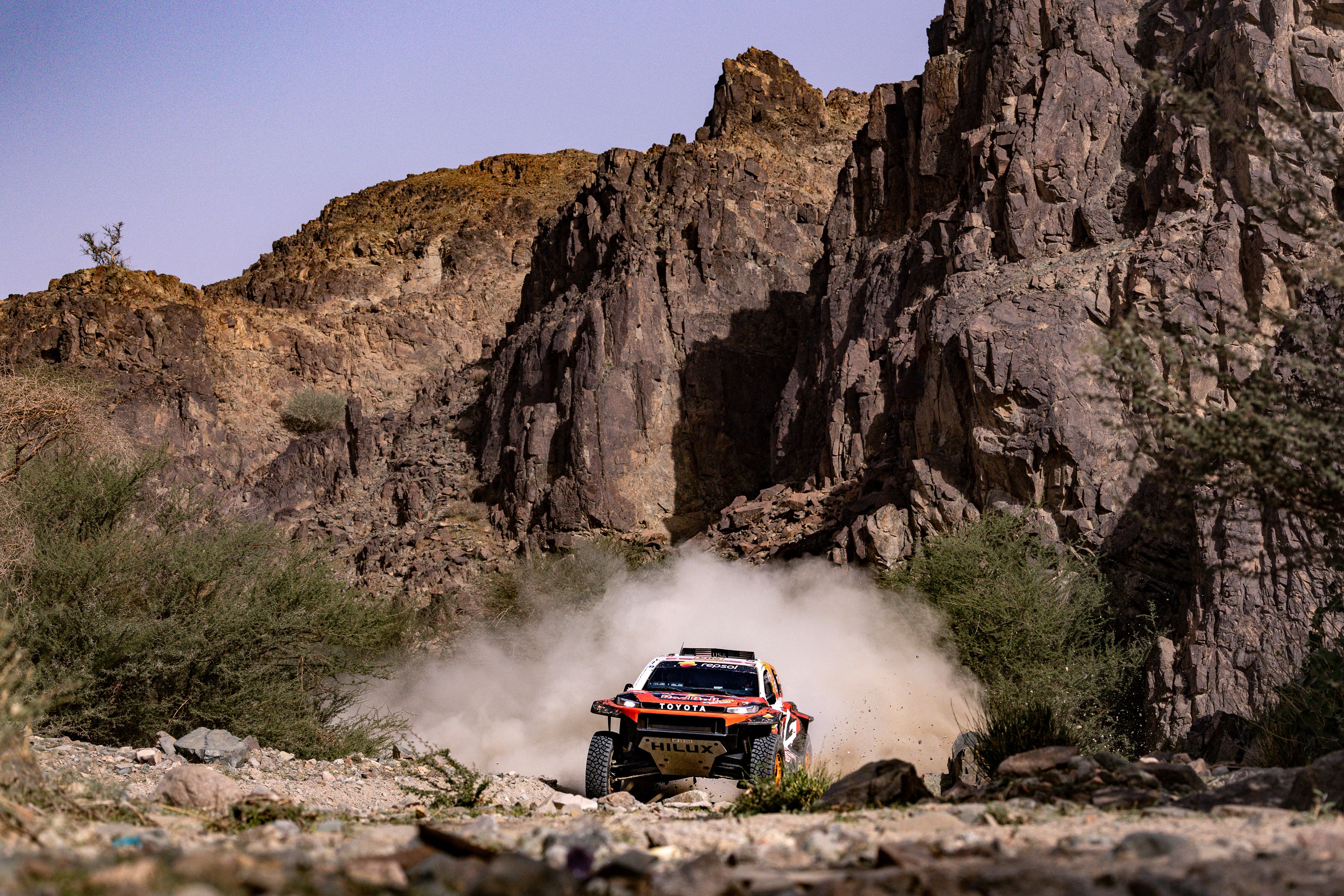TOYOTA GAZOO Racing W2RC nears Dakar Rally finish line with Stage 12