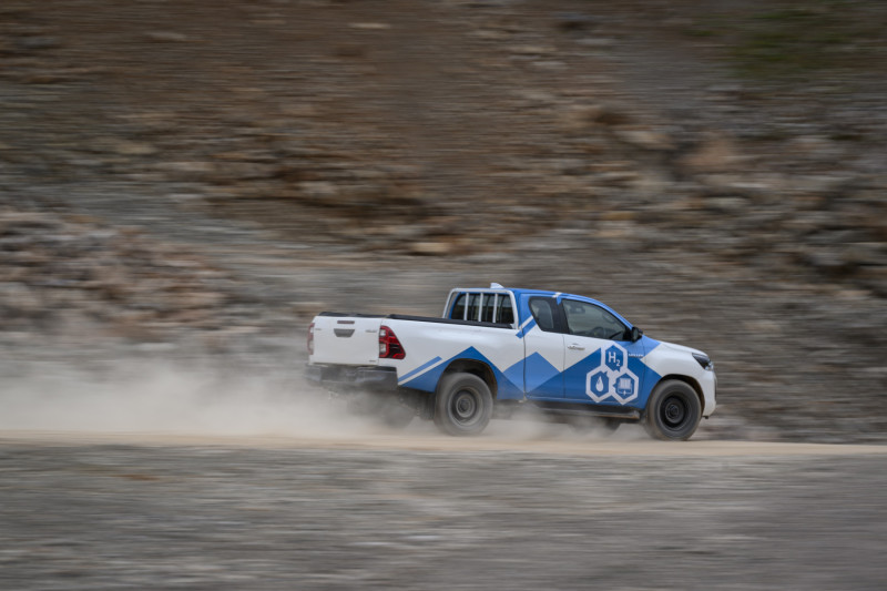 Hydrogen Fuel Cell Hilux project reaches demonstration phase