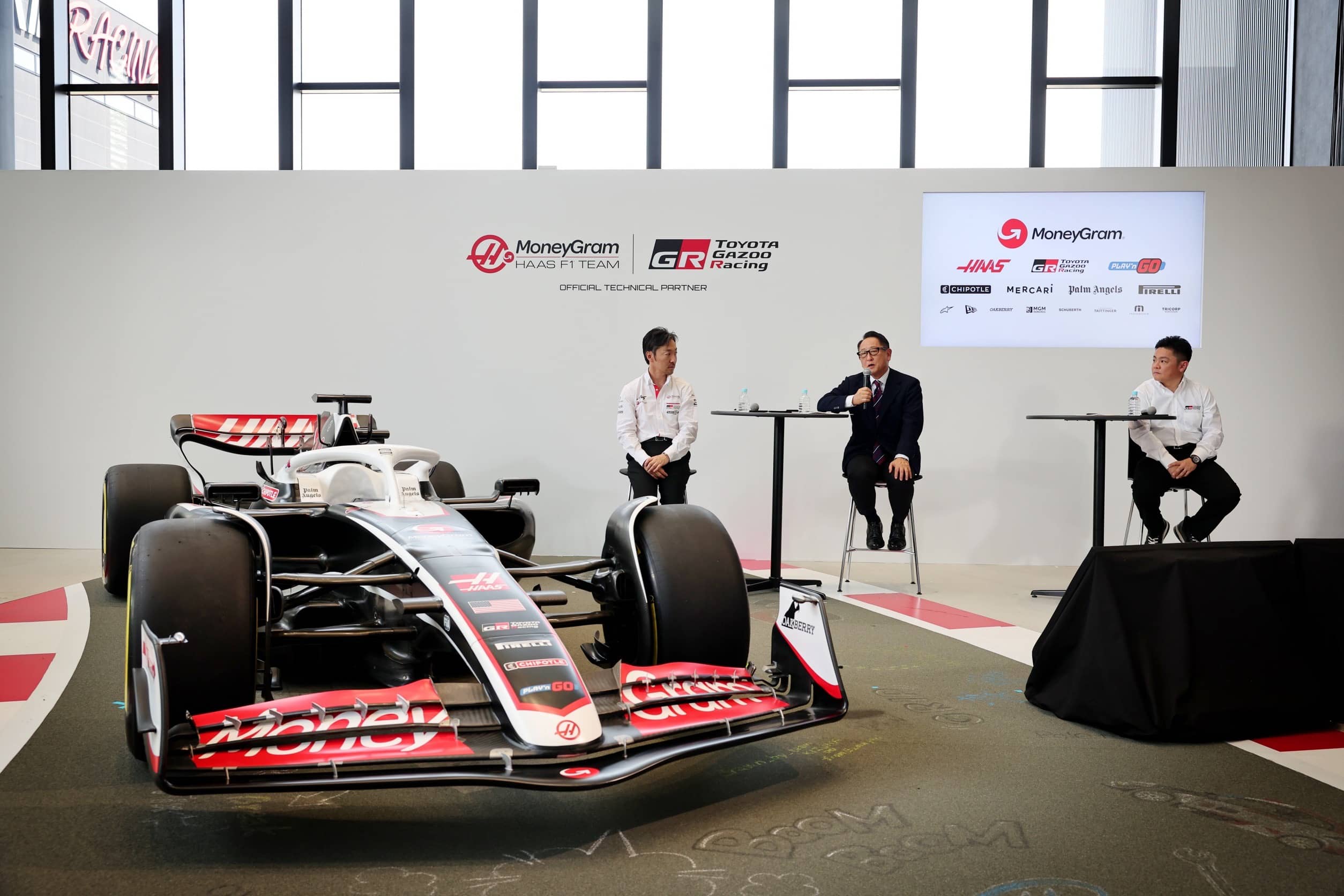 TOYOTA GAZOO Racing and MoneyGram Haas F1 Team