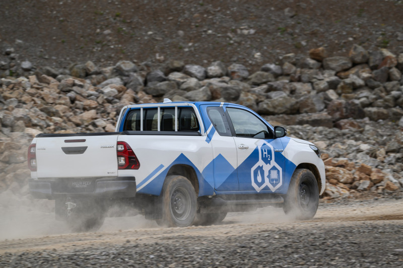 Hydrogen Fuel Cell Hilux project reaches demonstration phase