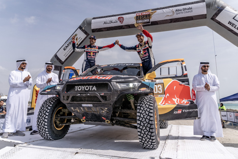 Double podium for TGR at W2RC Round 2 in Abu Dhabi