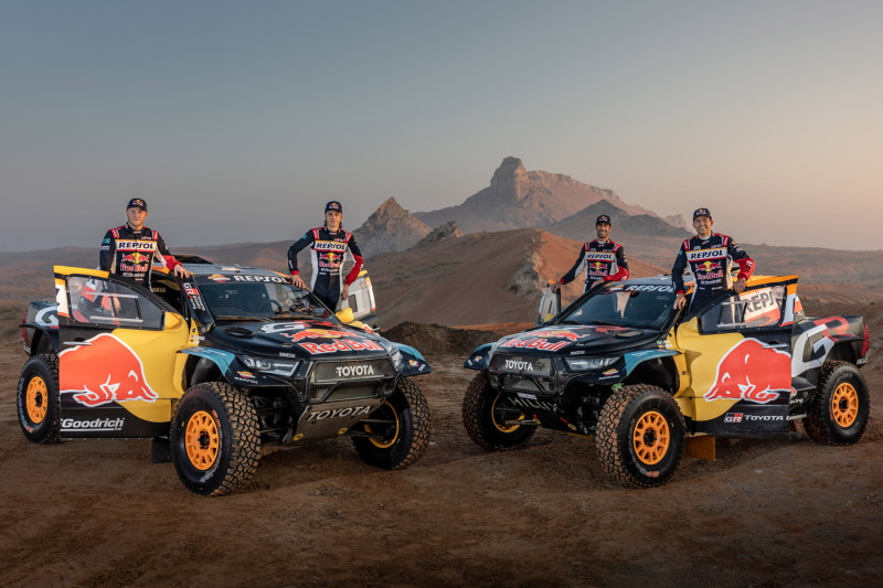 TOYOTA GAZOO Racing prêt pour le Dakar 2025