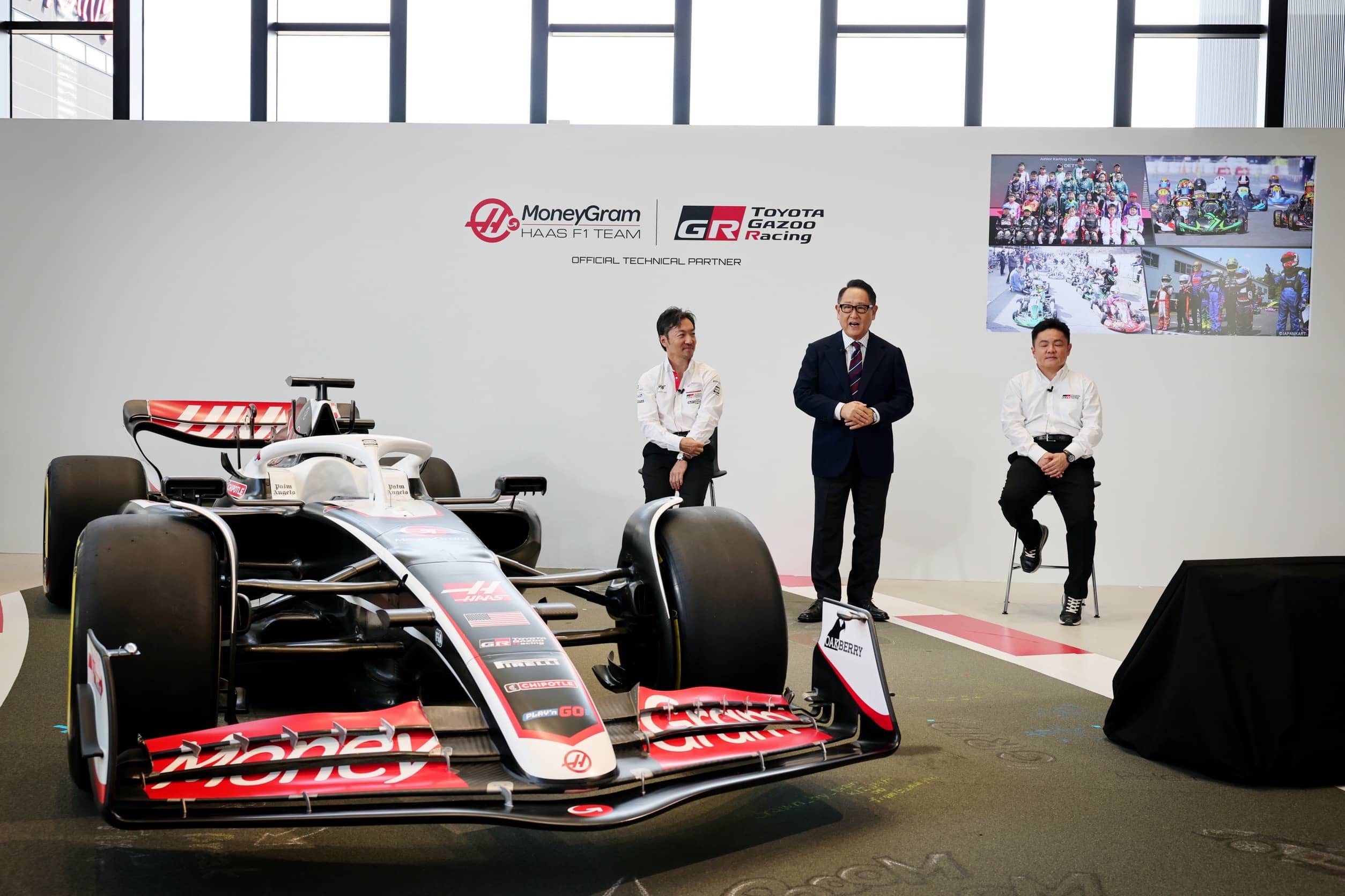 TOYOTA GAZOO Racing and MoneyGram Haas F1 Team